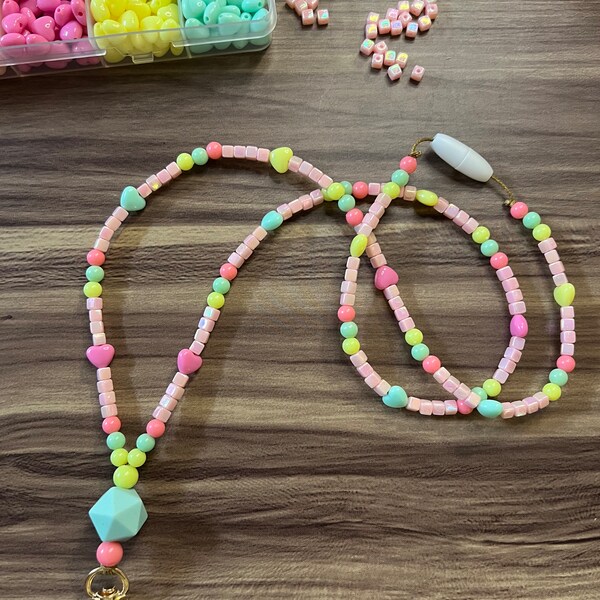 Cute Beaded Landyard - Etsy