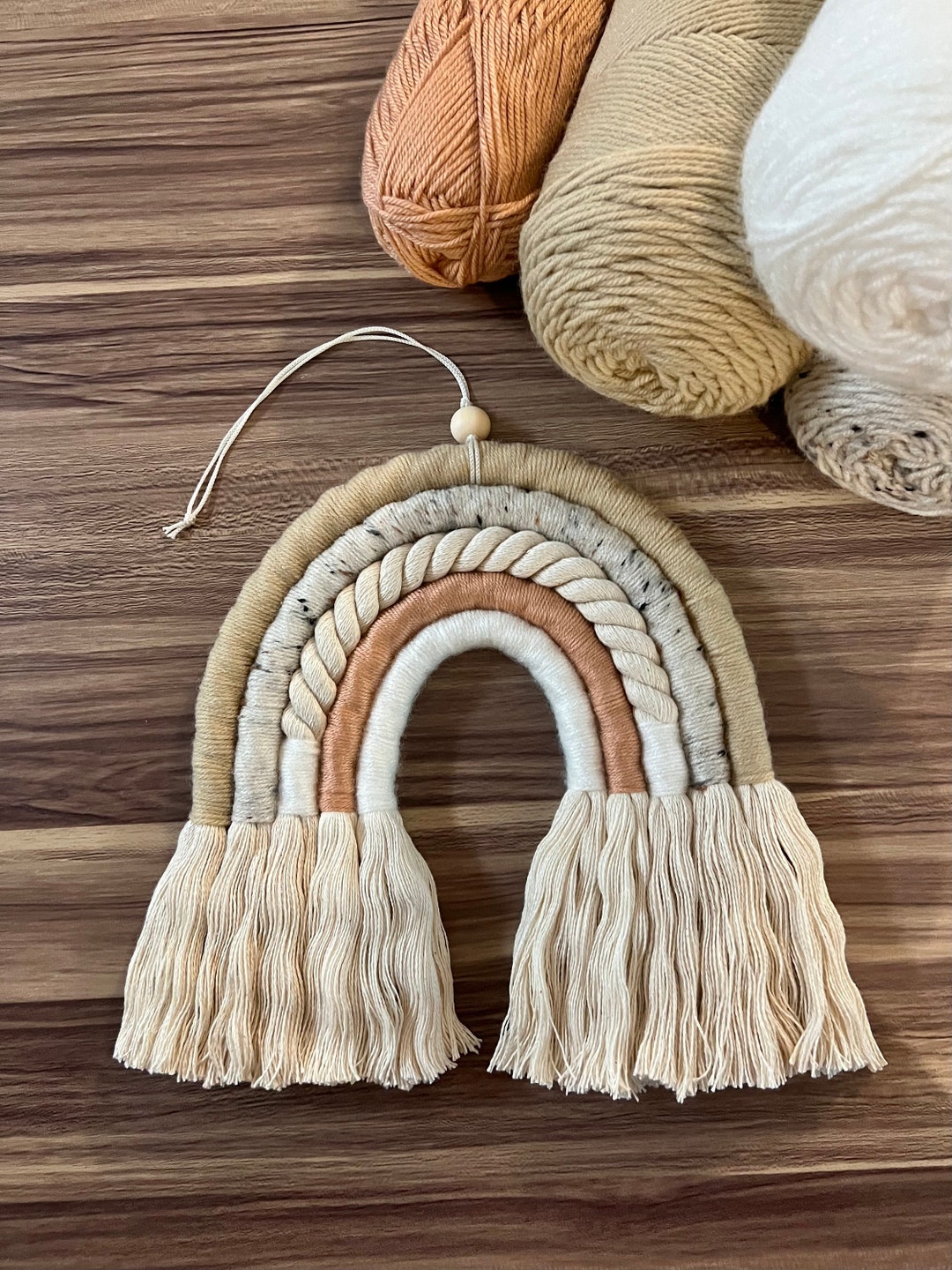 Boho Rainbow Wall Hanging Macrame Rainbow Wall Hanging Baby - Etsy