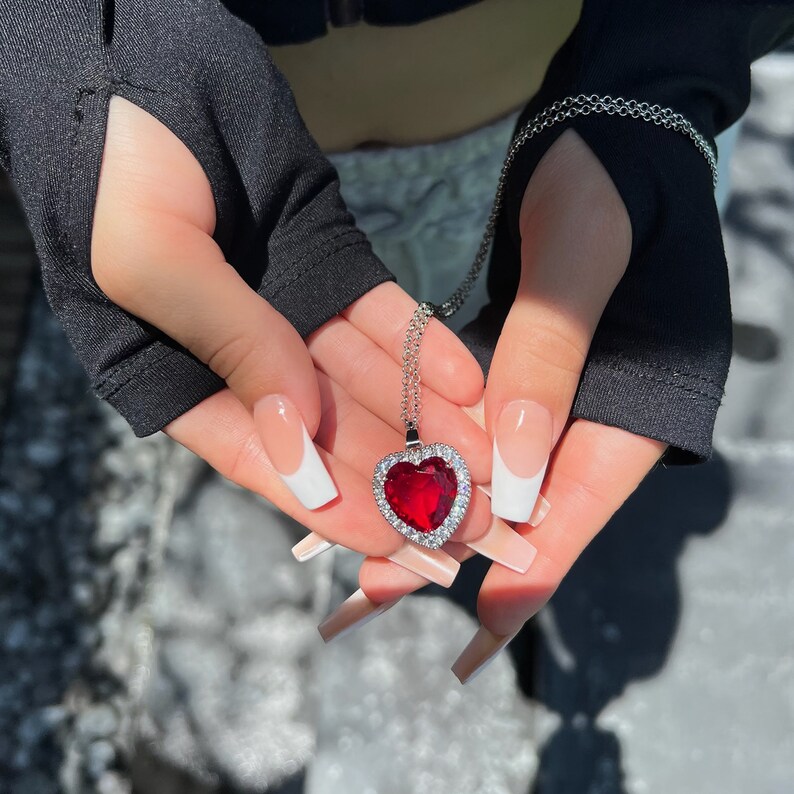 Eternal Love Titanic Heart of the Ocean Necklace Forever Love Sapphire ...