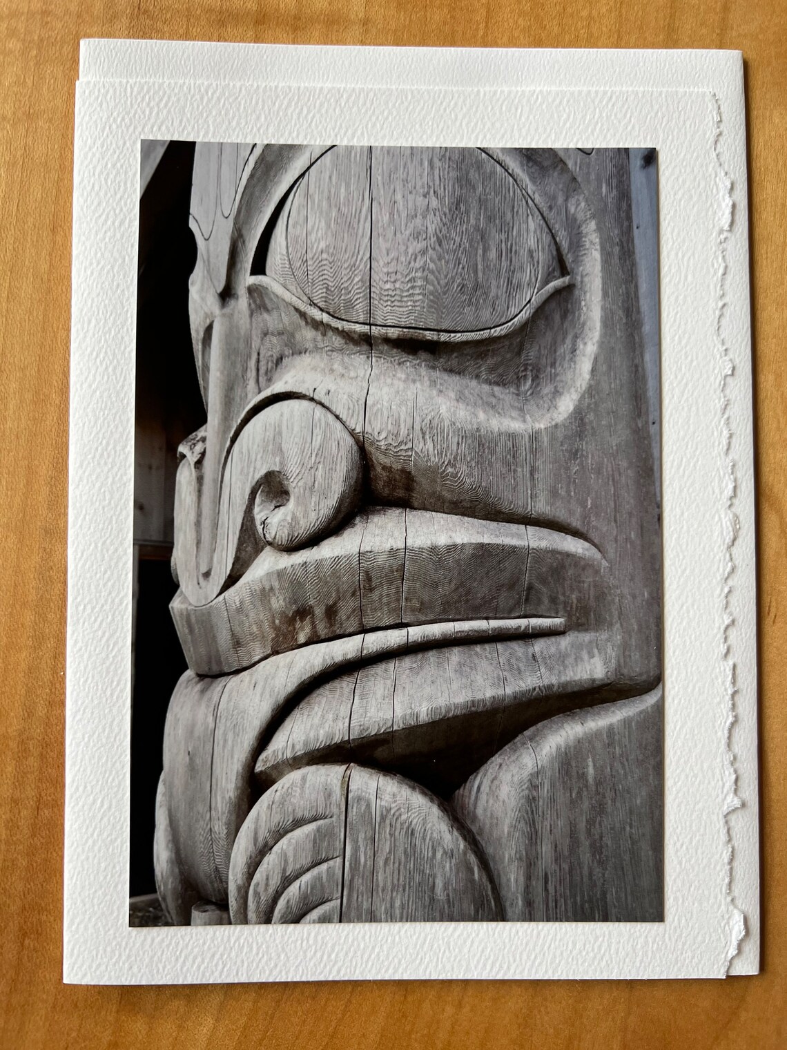Totem Poles, Haida, Blank Photo Greeting Cards, Pacific Northwest ...
