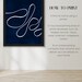 Navy Blue Line Art Print, INSTANT DOWNLOAD, Minimalist Line Art Digital ...
