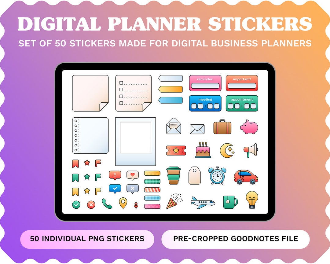 Sticker Pack for Digital Planners Small Business Owners, Entrepreneurs ...