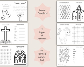 Baptism Day Games - Etsy