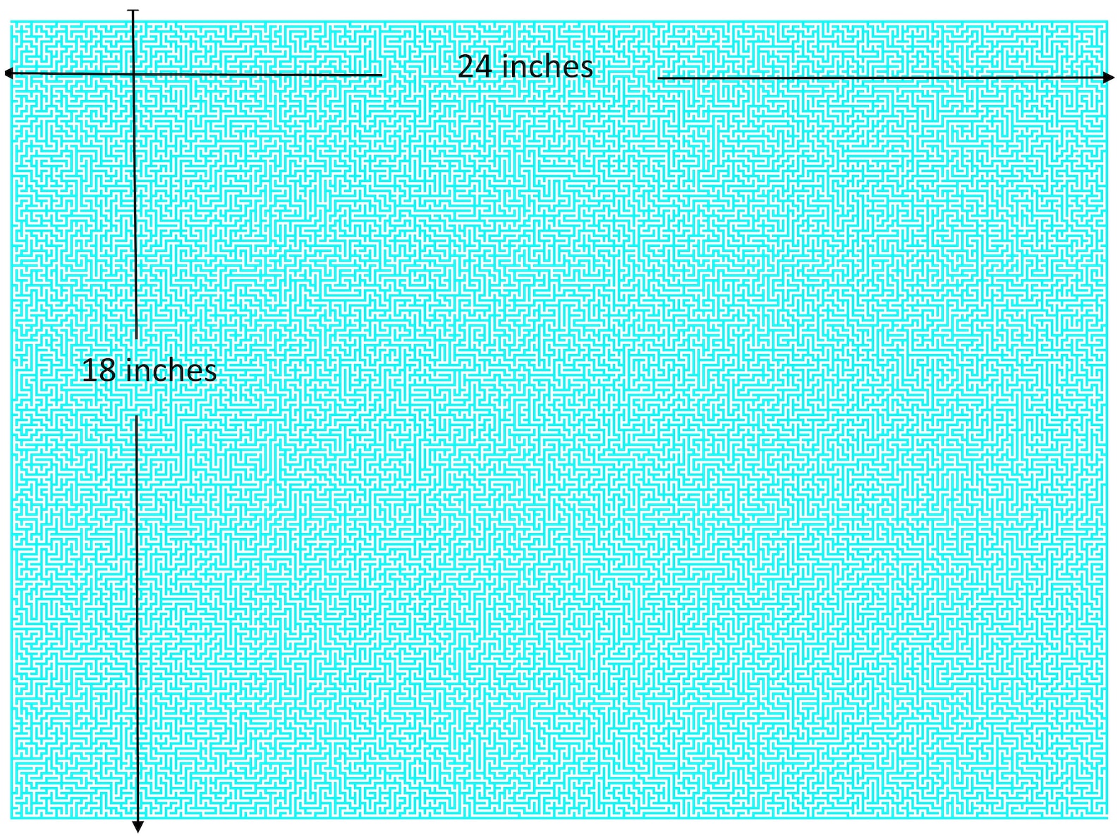 Large Format Paper Maze, Poster Size Paper Maze, Poster Size Puzzle ...