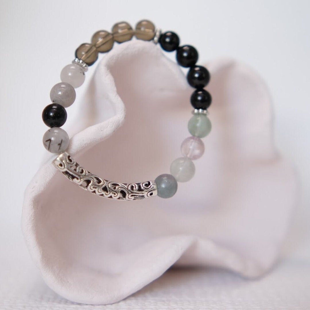 Curse and Evil Ghost Protection Bracelet Crystal for Black Magic ...