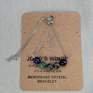 Menopause Tea Gift Box: Organic Tea, Crystal Bracelet, Self Care Set - Etsy