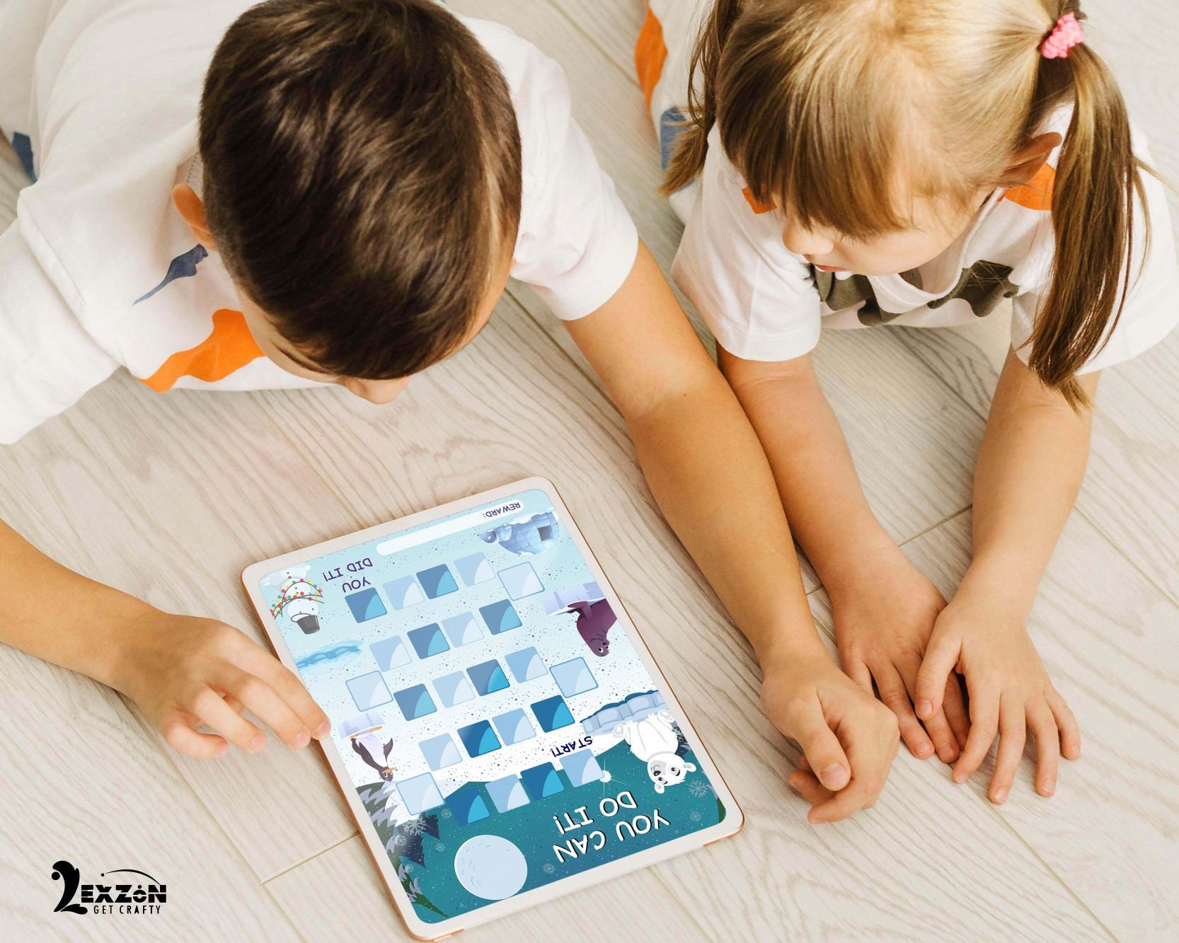 Winter Animals Reward Chart Printable Behavior Chart Daily Chore Chart ...