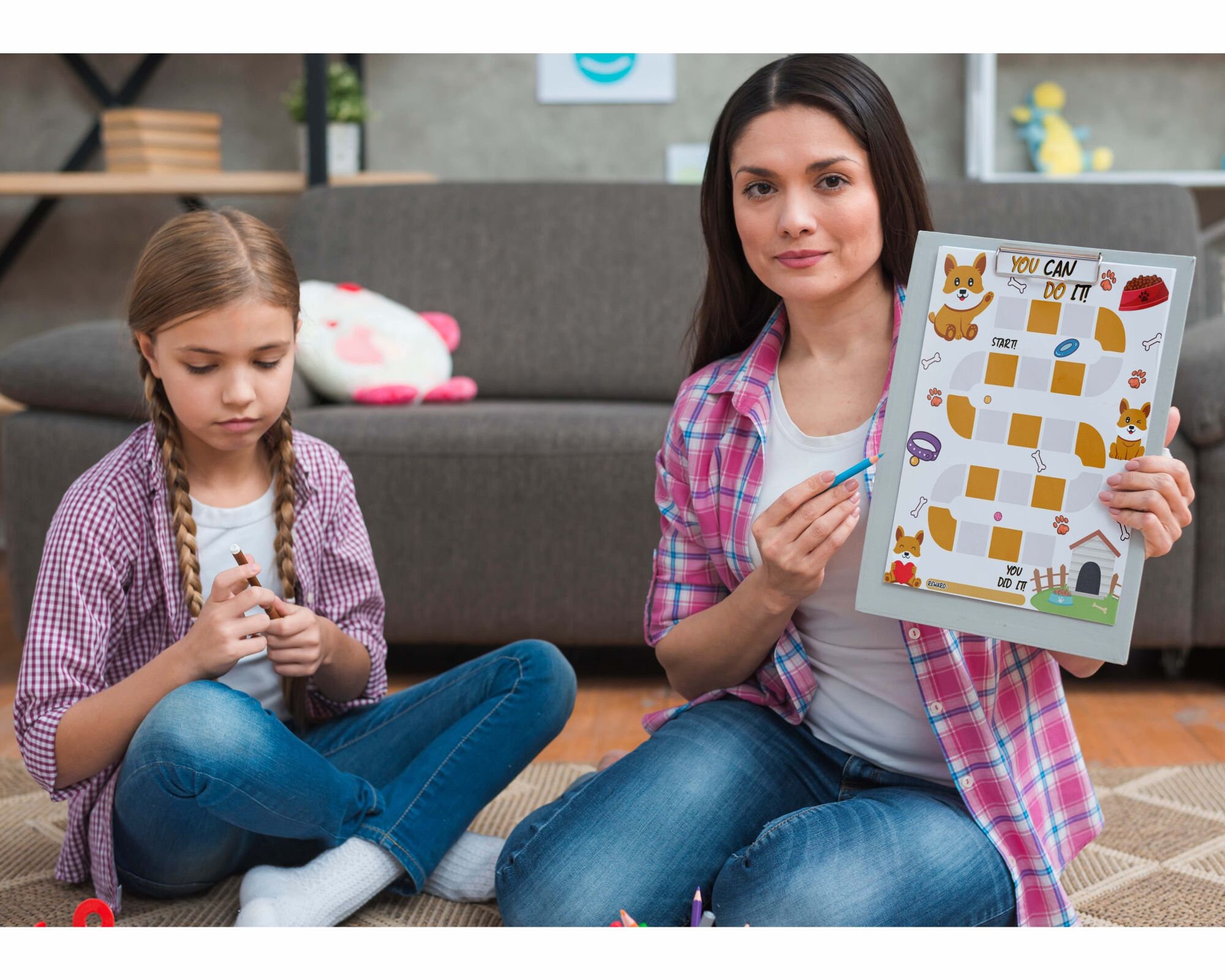 Printable Dog Reward Chart | Pet Kids Behavior Chart | Instant Download ...