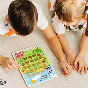 Printable Farm Reward Chart | Farm Kids Behavior Chart | Instant ...