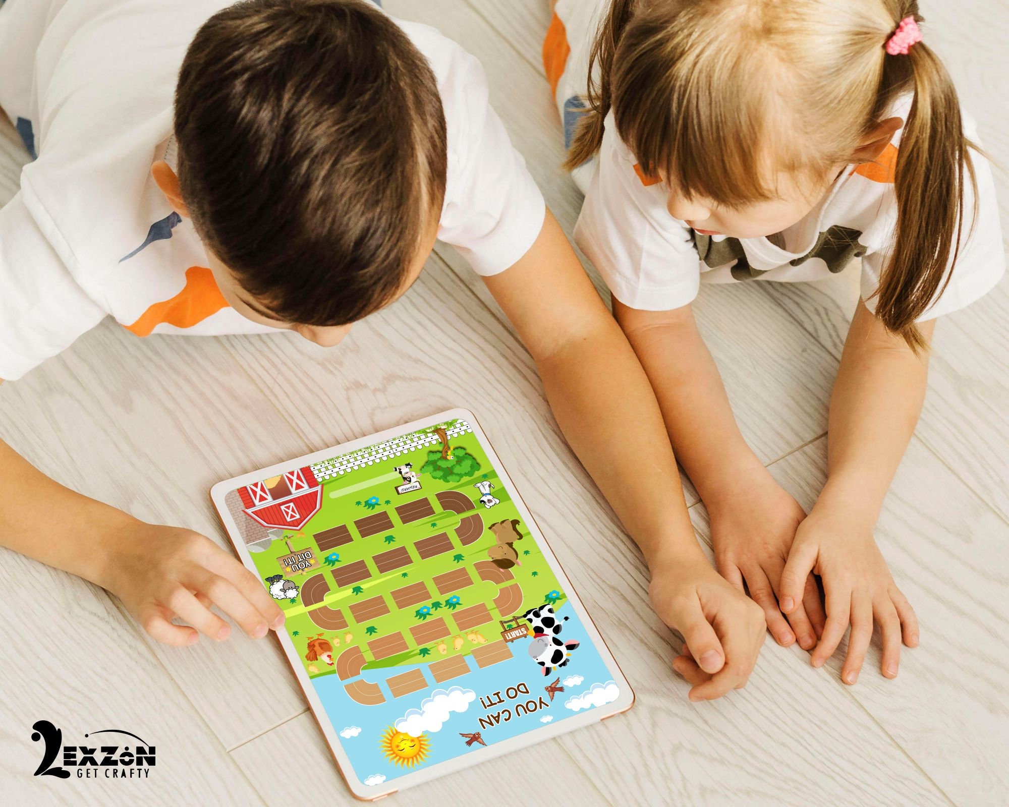 Printable Farm Reward Chart | Farm Kids Behavior Chart | Instant ...