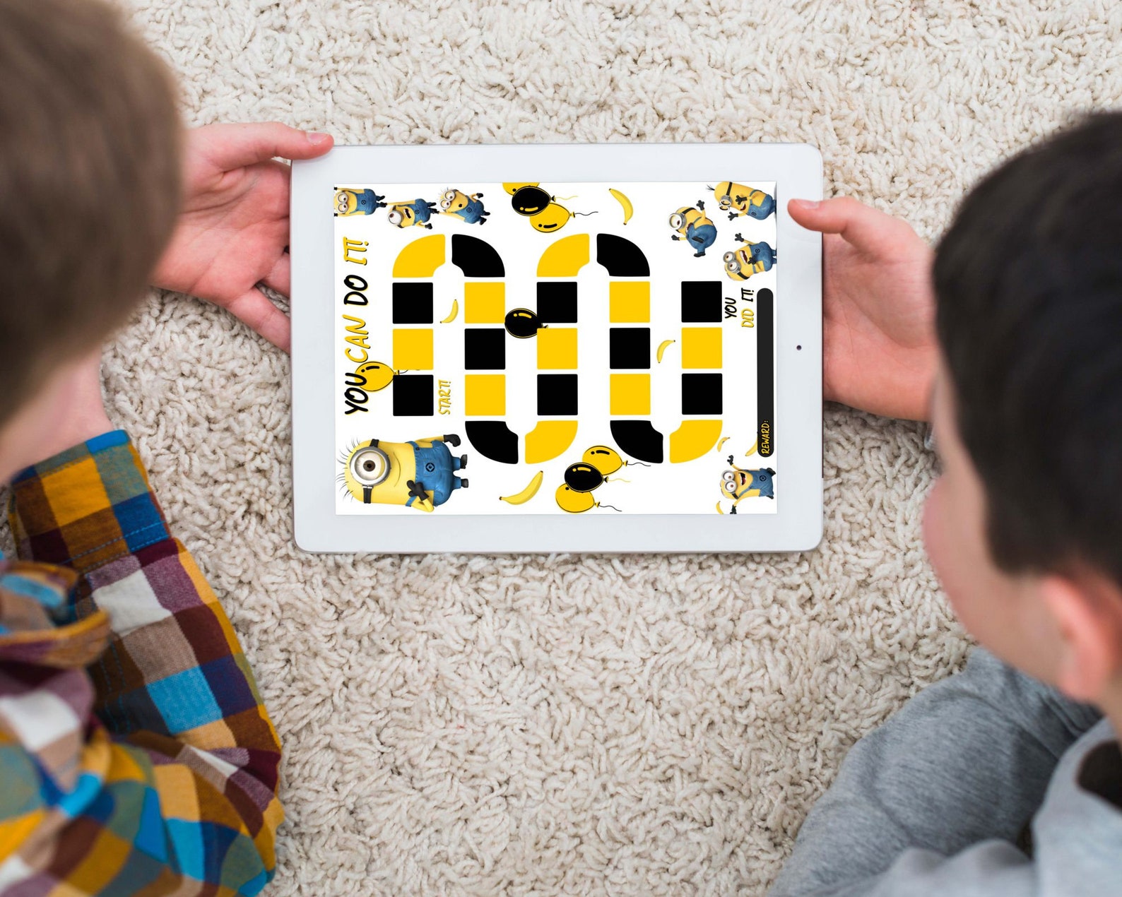 Printable Minions Reward Chart Minions Kids Behavior Chart Instant ...