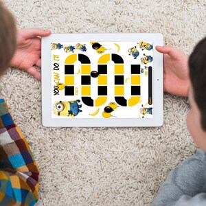 Printable Minions Reward Chart | Minions Kids Behavior Chart | Instant ...