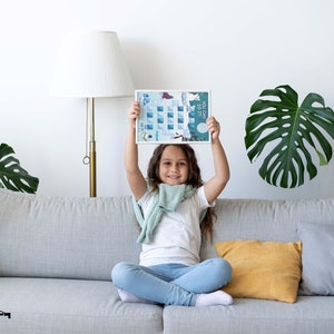 Winter Animals Reward Chart | Printable Behavior Chart | Daily Chore ...