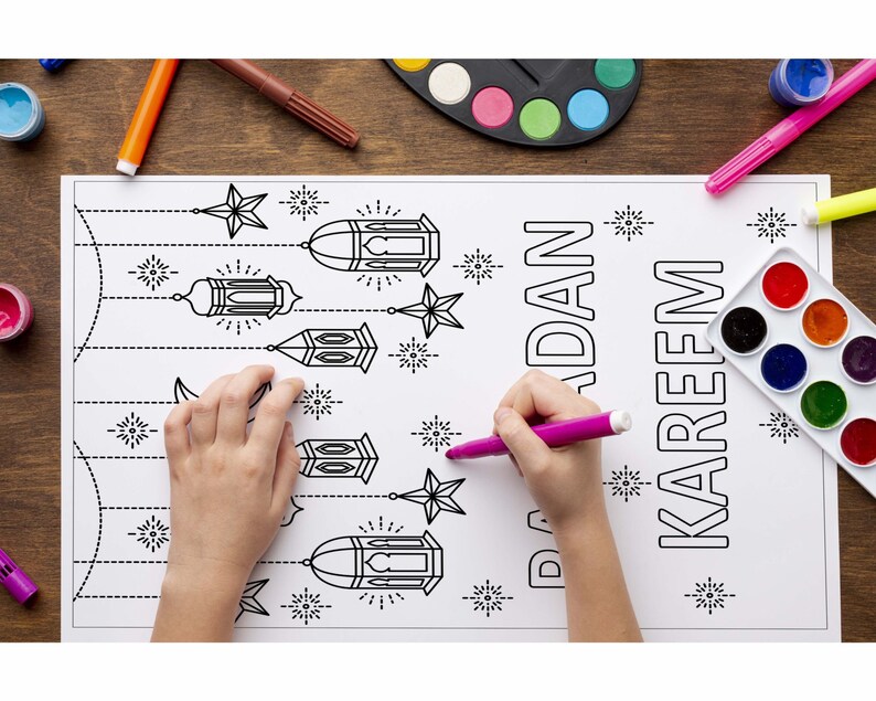 Ramadan Activity Printable, Eid Activities, Ramadan Activity Book ...