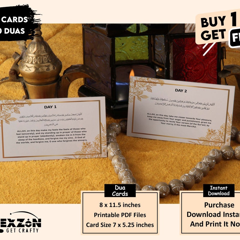 Ramadan Affirmation Card - Etsy UK