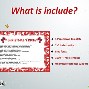 Christmas Trivia Game, Christmas Party Games, Festive Season ...