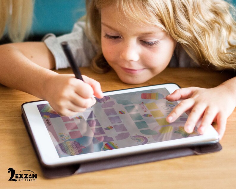 Printable Pop It Reward Chart Pop It Fidget Kids Behavior Chart Instant ...