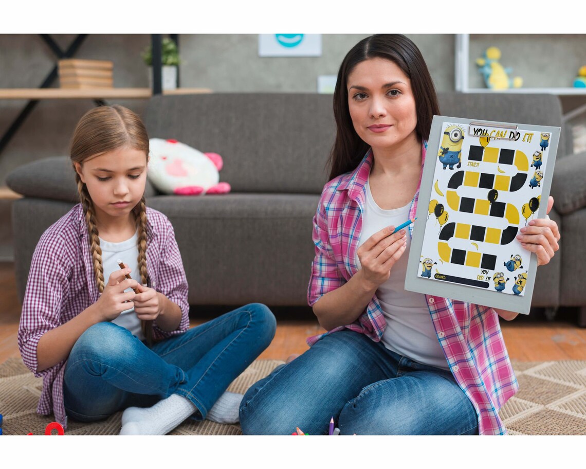 Printable Minions Reward Chart Minions Kids Behavior Chart Instant ...