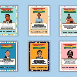 Black History Flash Cards, Homeschool Resources, Kids Flash Cards ...