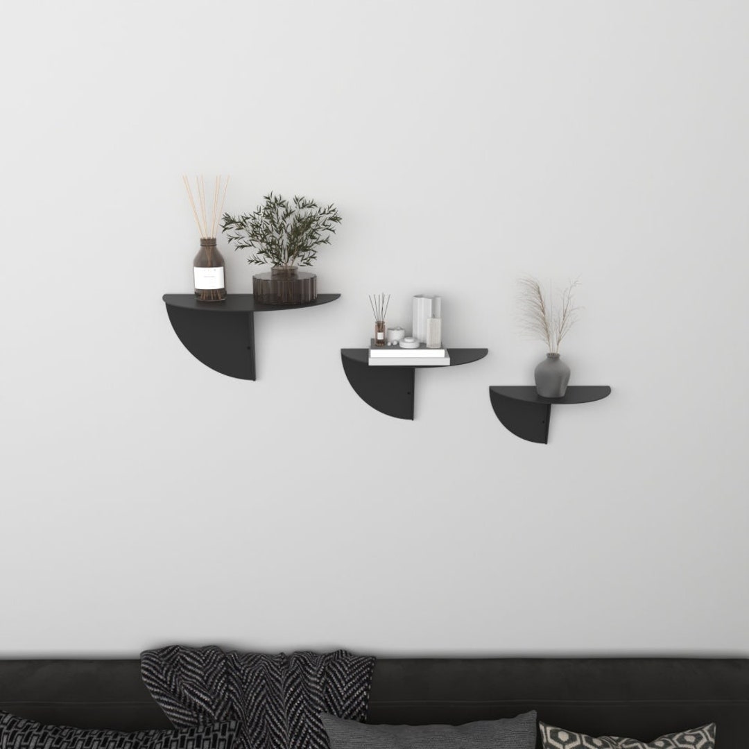 Contemporary Three-tiered Shelf, Space-saving Three-shelf Organizer ...