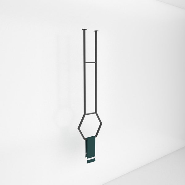 Ceiling Mounted Towel Rack - Etsy