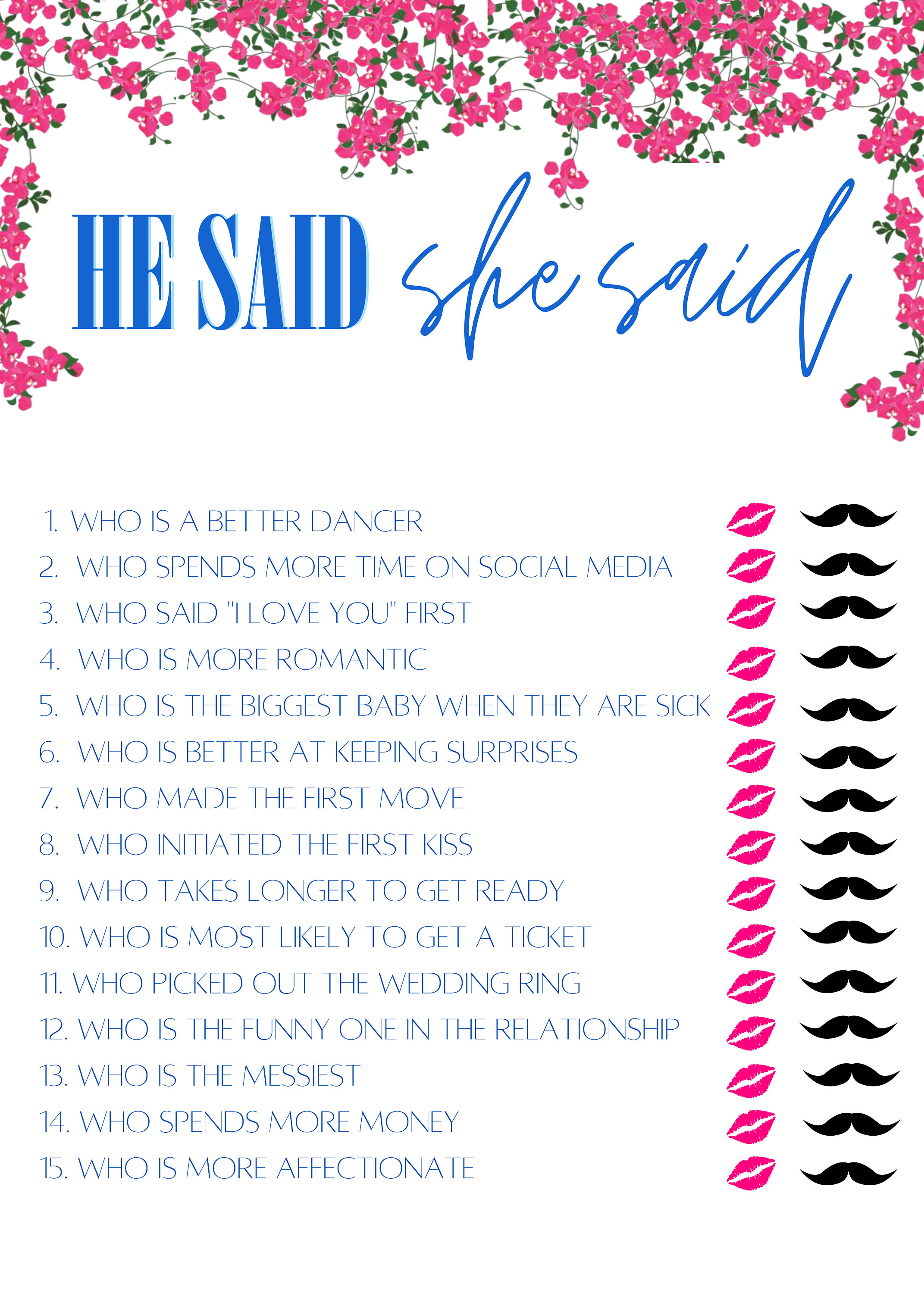 7 MAMMA MIA Bridal Shower Games & Mad Lib, Dancing Queen Invite, Mama ...
