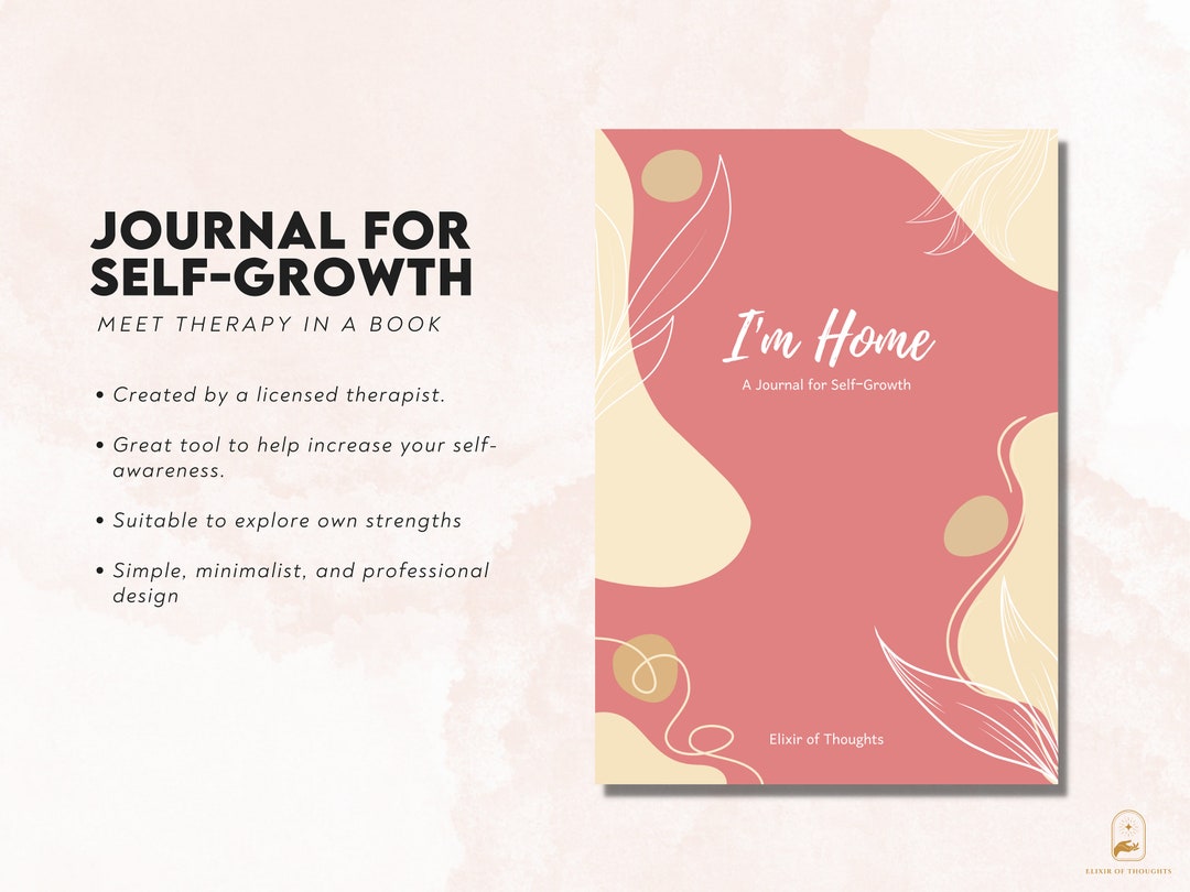 Self-growth Journal Self-discovery Self-improvement Journal Workbook ...