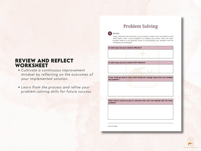 Mastering Challenges Mastermind Solutions Digital Worksheets for ...