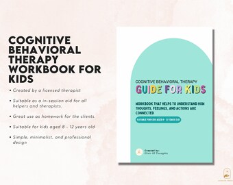 CBT Worksheets for Kids | Therapy Worksheets | Cognitive Restructuring ...