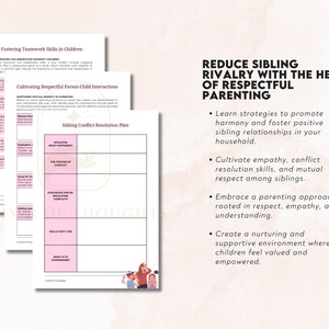 Positive Parenting Guide | Parents' Self-reflect | Digital Worksheets ...