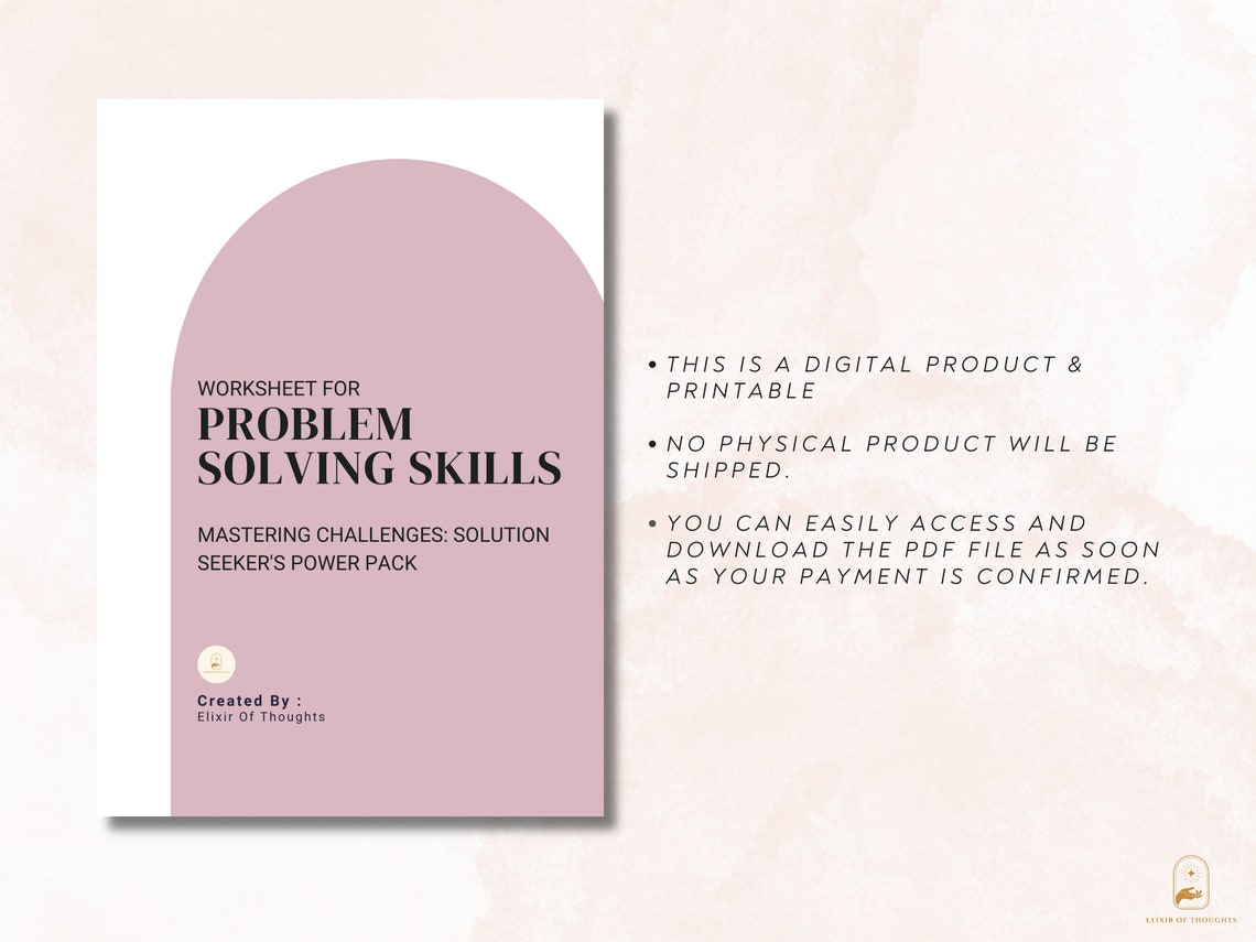 Mastering Challenges Mastermind Solutions Digital Worksheets for ...