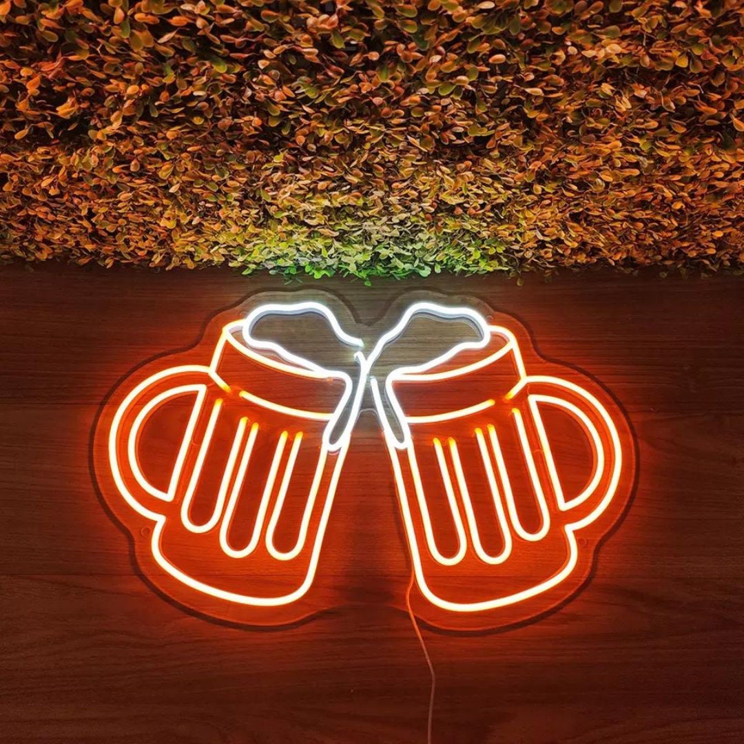Beer Bar LED Neon Sign Neon Light Art Sign Kitchen - Etsy