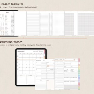Digital Planner, Goodnotes Planner, 2025 2026 + Undated Digital Planner ...