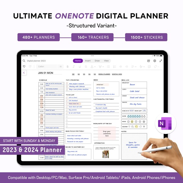 Digital Planner - Etsy