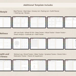 Digital Teacher Planner 2025 2026 Planner & Undated Academic Planner ...
