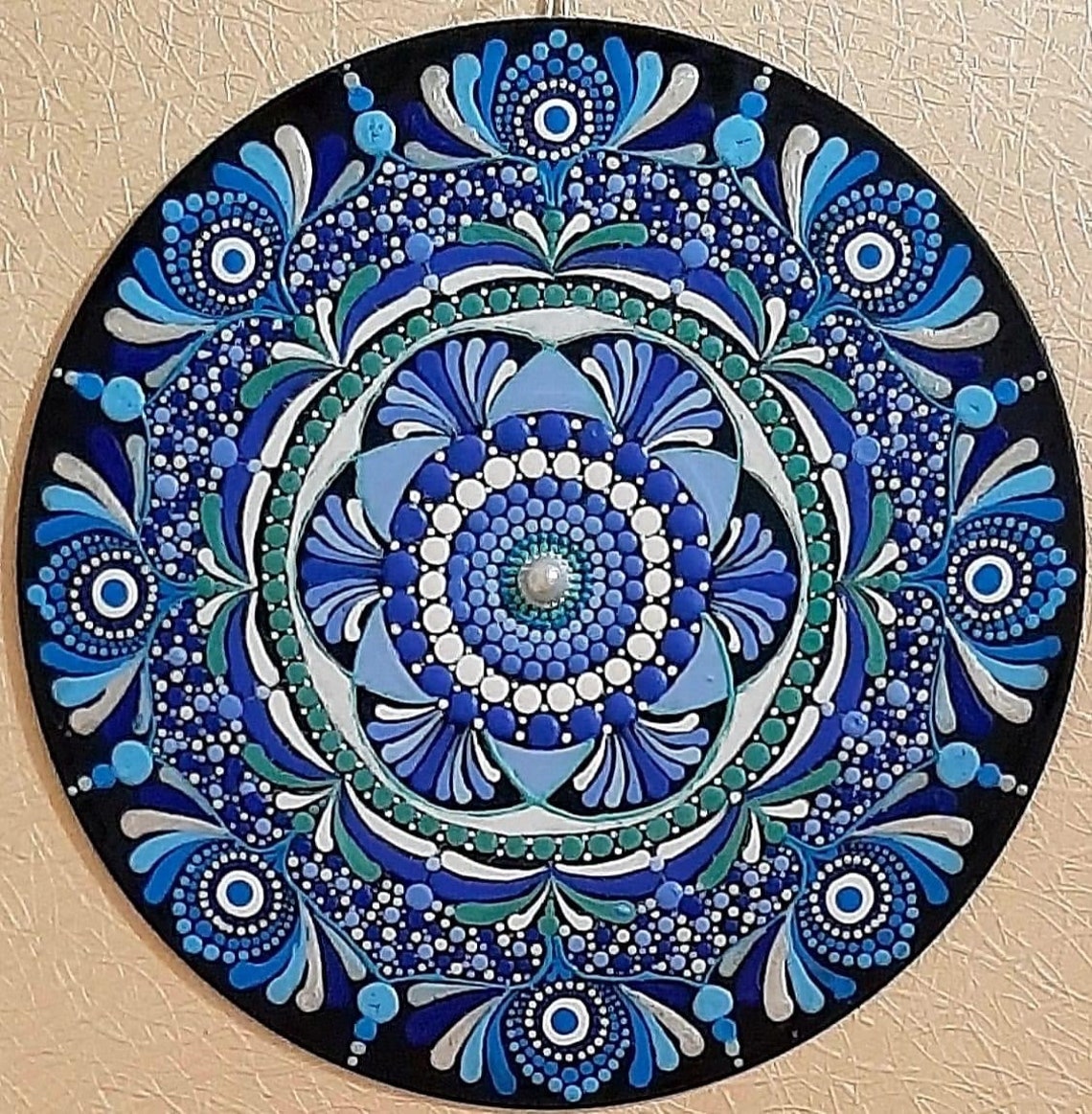 Handmade Mandala Art Personalized Mandala Art Mandala Art Hand-painted ...