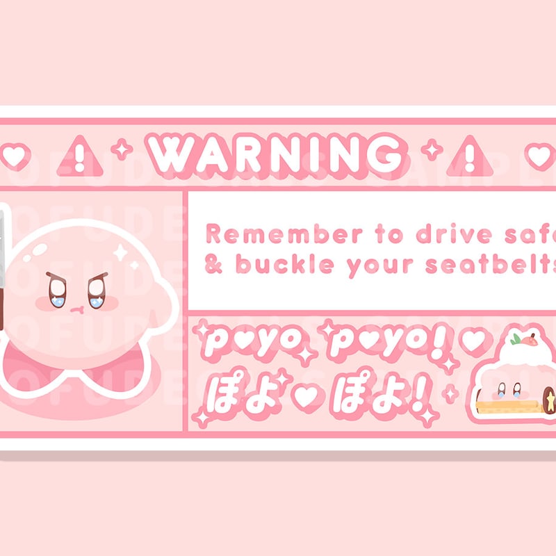 Airbag Warning Sticker - Etsy