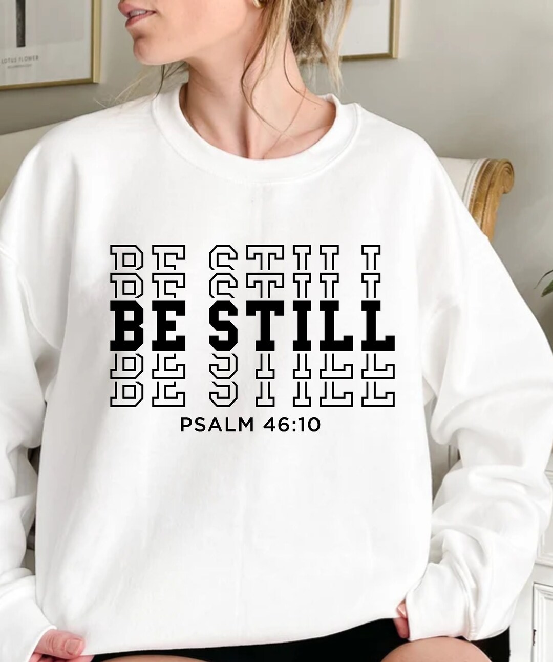 Be Still Shirt Psalm Shirt, Christian Women Shirt, Christian Gift Shirt ...