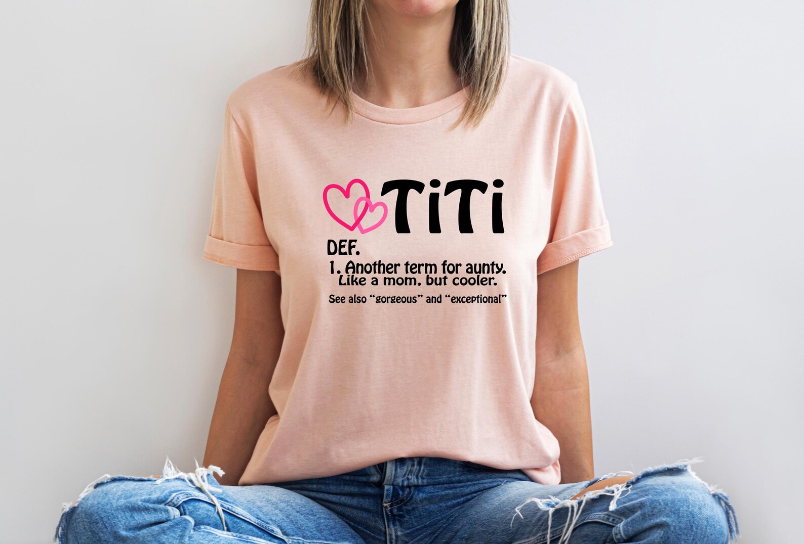 Titi Definition Sweatshirt, Best Auntie Shirt, Gift for New Aunts, Titi ...