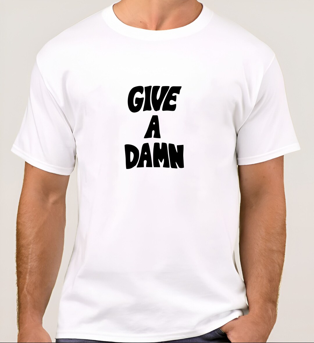 Give a Damn T-shirt Funny Birthday Gift or Christmas Present Shirt ...