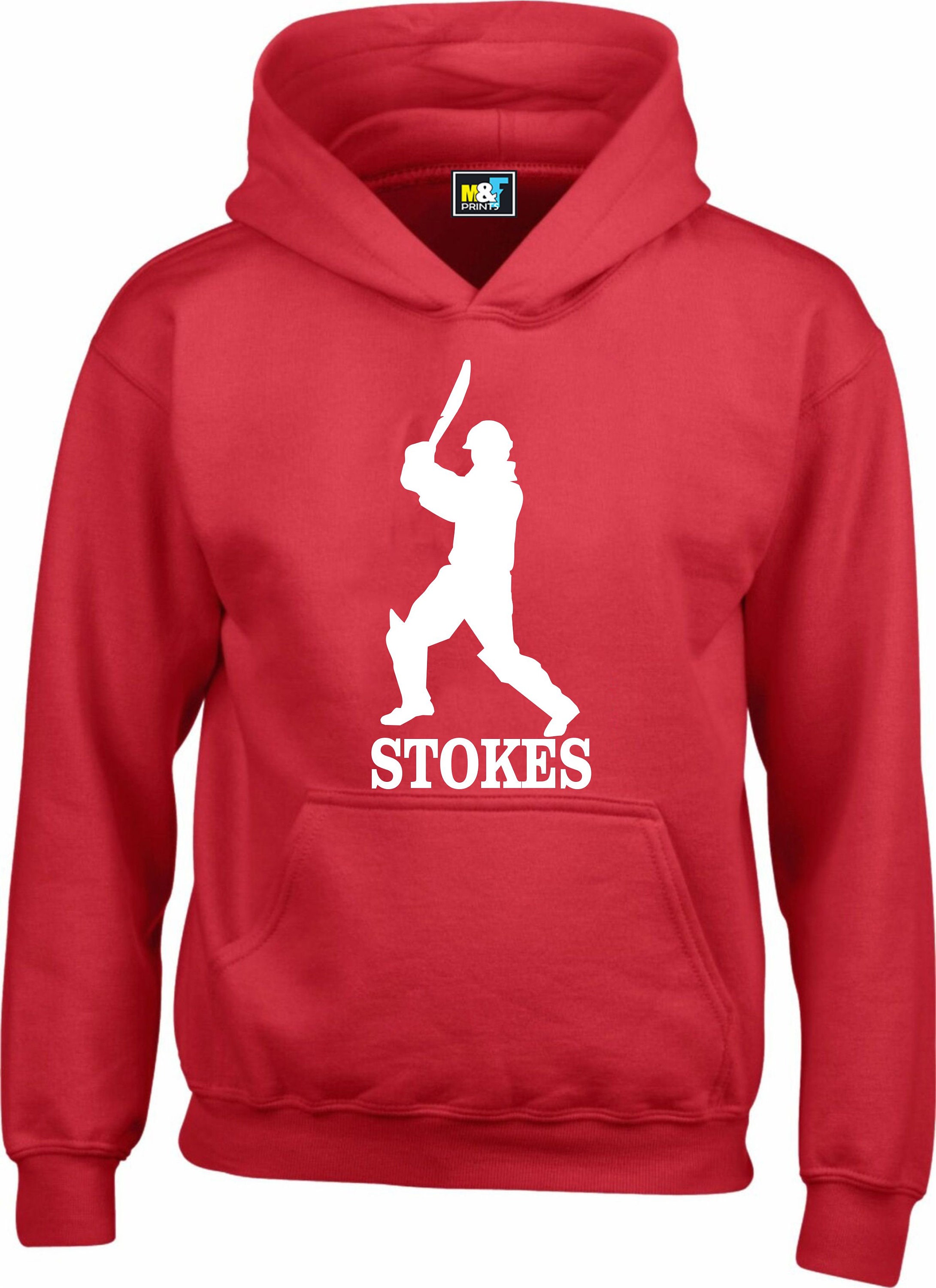 Personalised Hoodie, Cricket Batsman Cricketer Christmas Jumper ...