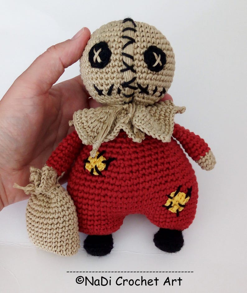 Halloween Monster, Crochet Pattern, Sam, Halloween Decor, Toy, Kids ...