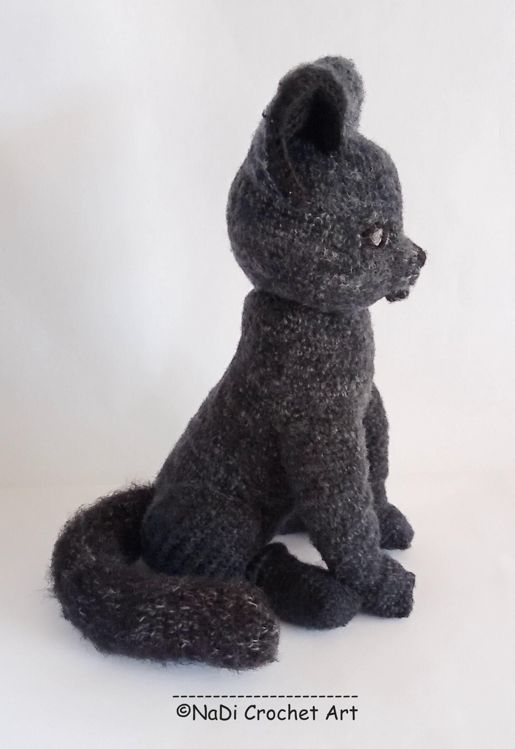 Cat Crochet Pattern Realistic Cat - Etsy