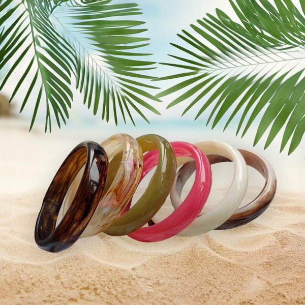 Resin Bracelet - Etsy