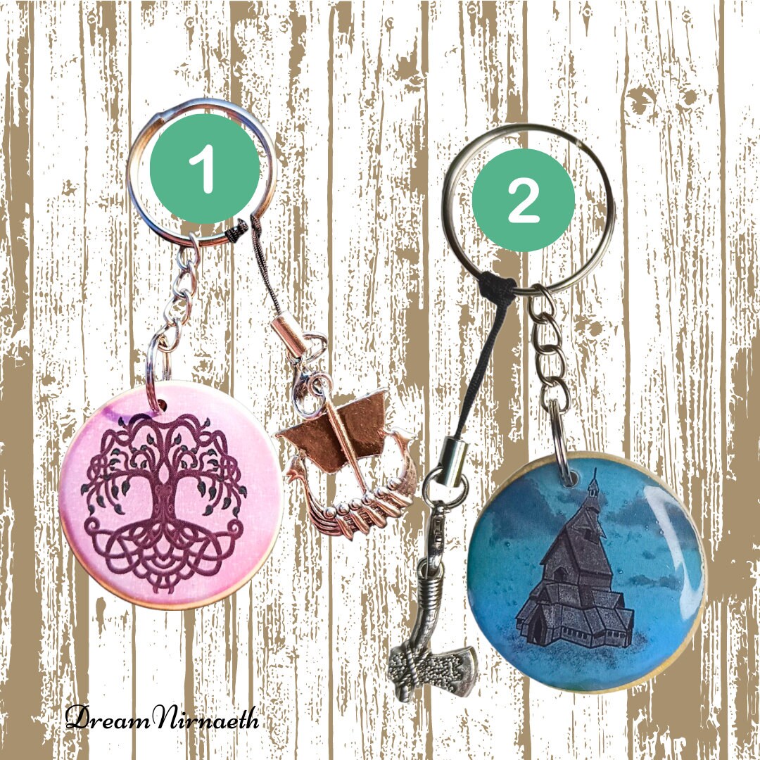 Vikings Keychains- Viking Keychains- Handmade - Etsy