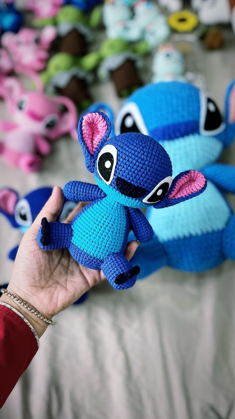 PDF File Amigurumi Stitch and Angel Pattern Crochet Stitch Amigurumi in ...