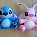 Digital 2in1 Chunky Amigurumi Stitch and Angel Pattern Crochet Stitch ...