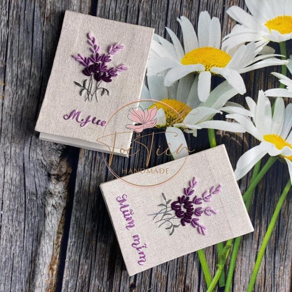 Embroidered Notebook - Etsy