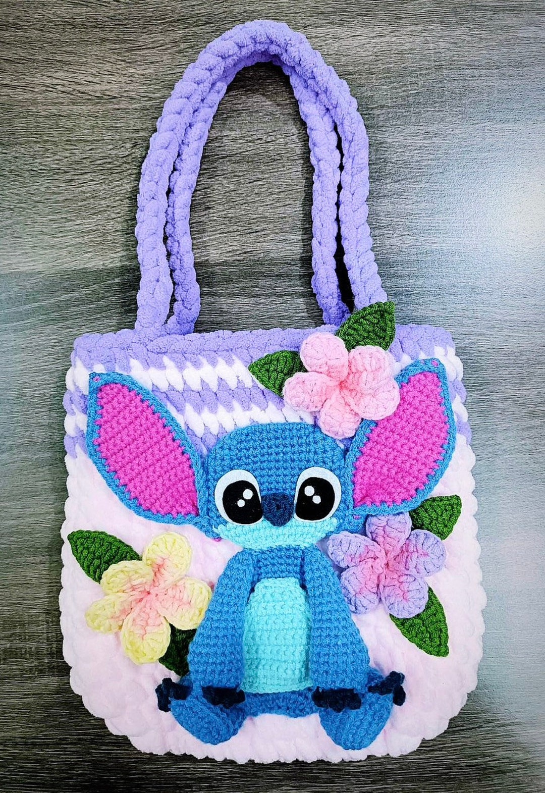 Stitch Bag Crochet Pattern - Stitch Amigurumi in English (US Terms) - Etsy