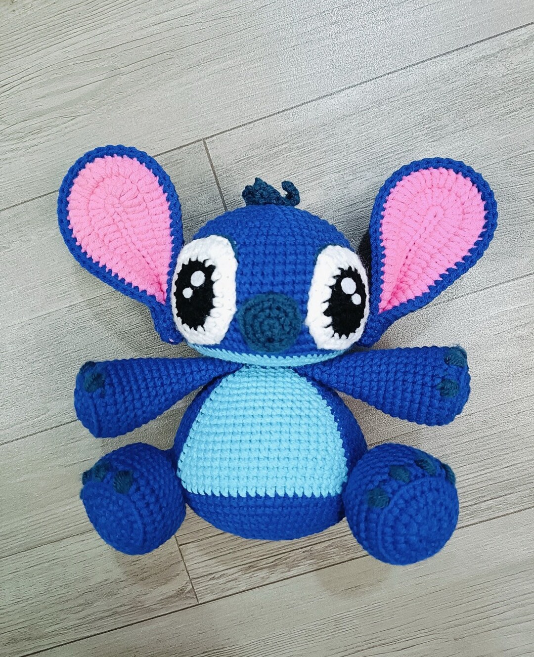 PDF File Amigurumi Stitch Pattern With Crocheted Eyes/ Crochet Stitch ...